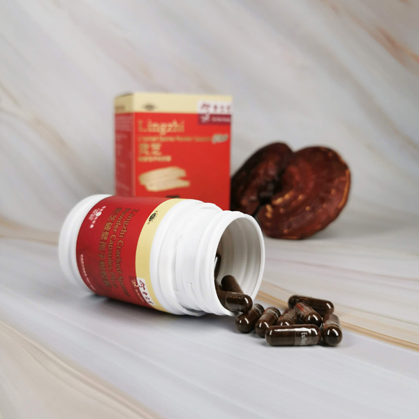 Lingzhi (Reishi) Cracked Spores Powder Capsules Plus - Eu Yan Sang ...